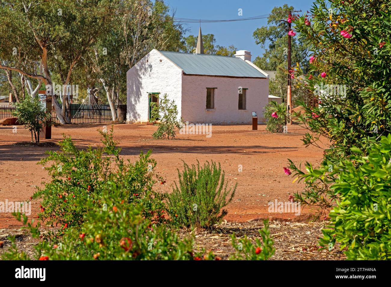 The mission church at Hermannsburg Historic Precinct Stock Photo - Alamy