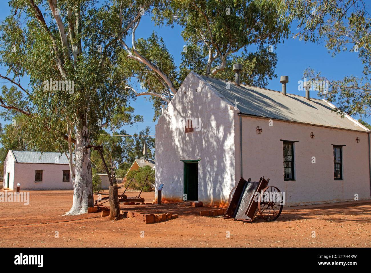 The mission church at Hermannsburg Historic Precinct Stock Photo - Alamy
