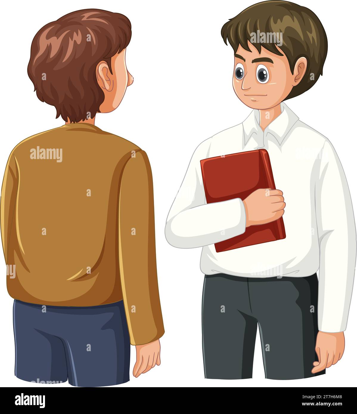 Another man in background Stock Vector Images - Alamy