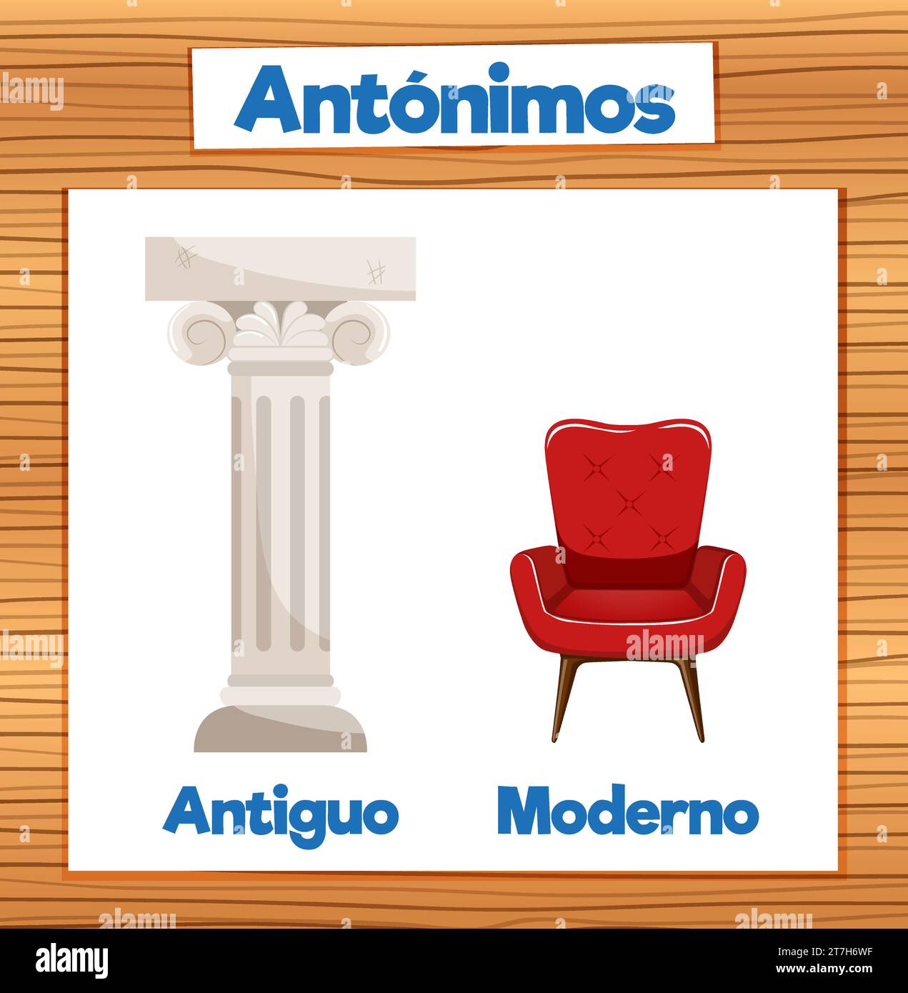 A vector cartoon illustration showcasing the contrasting aspects of ...