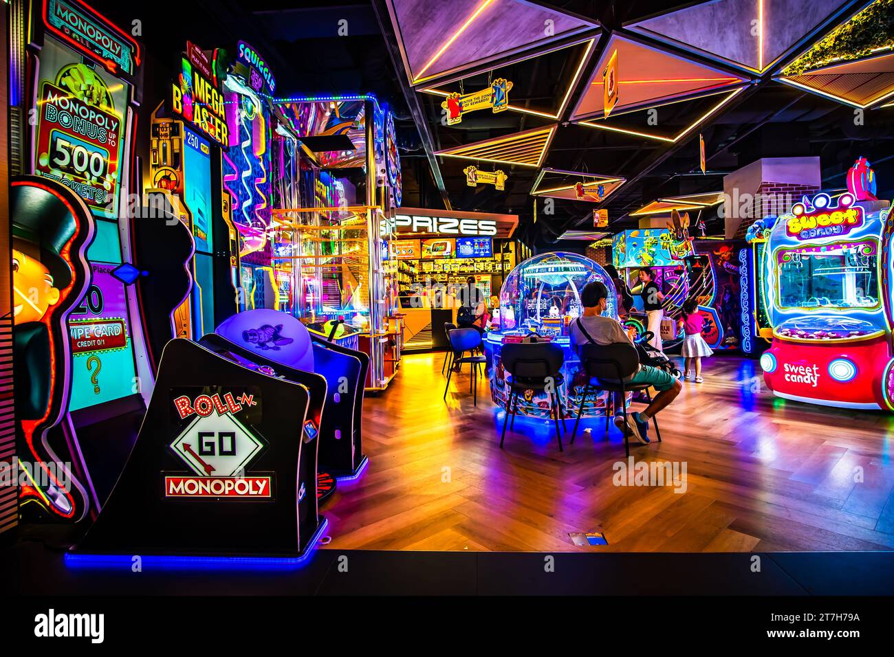 Timezone amusement park at VivoCity shopping mall near Sentosa island ...