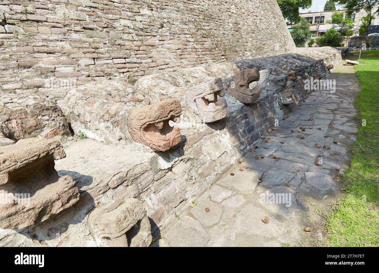 Tenayuca pyramid hi-res stock photography and images - Alamy