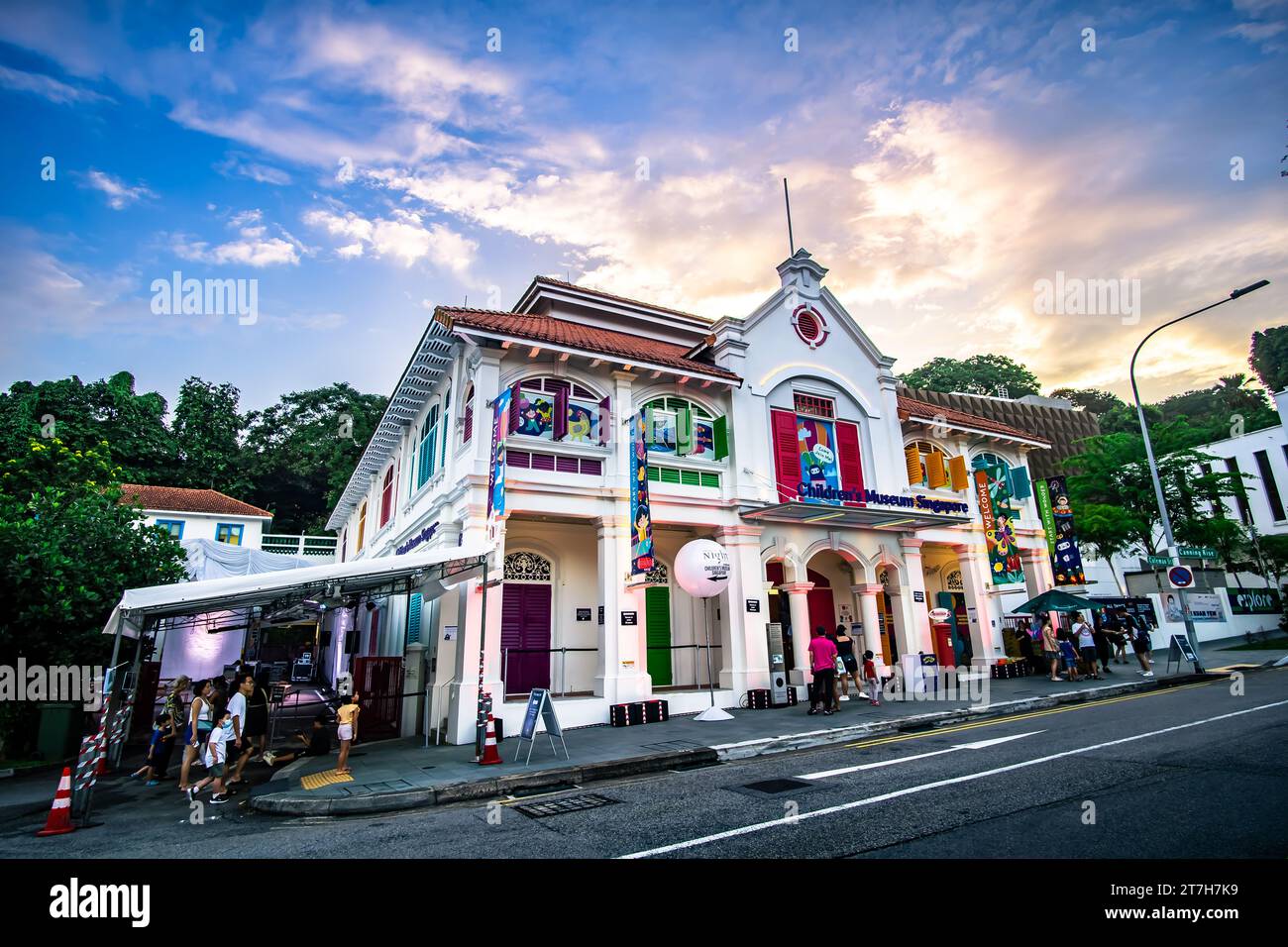 Children's Museum Singapore housed in a historic double-storey colonial ...