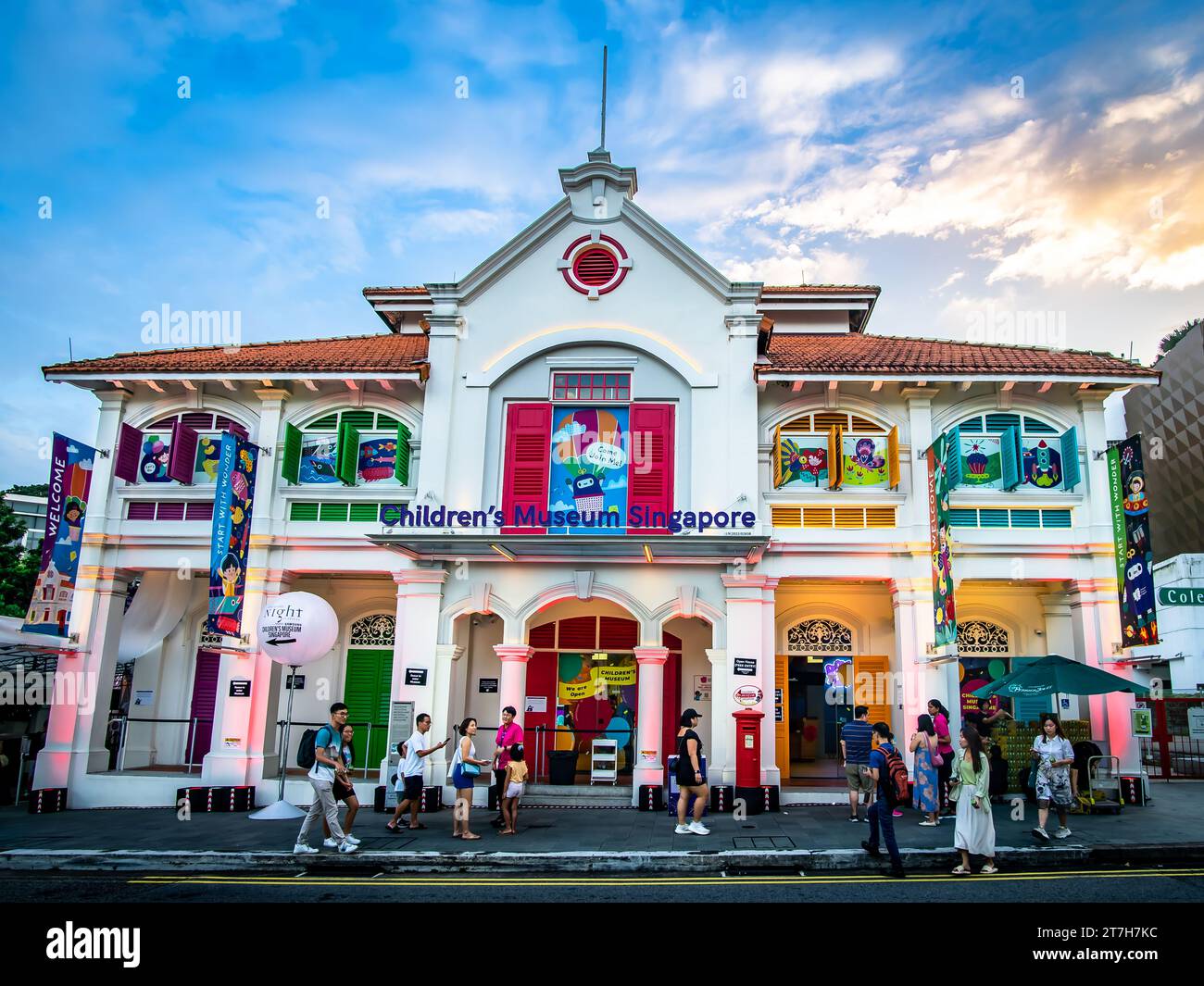 Children's Museum Singapore housed in a historic double-storey colonial ...