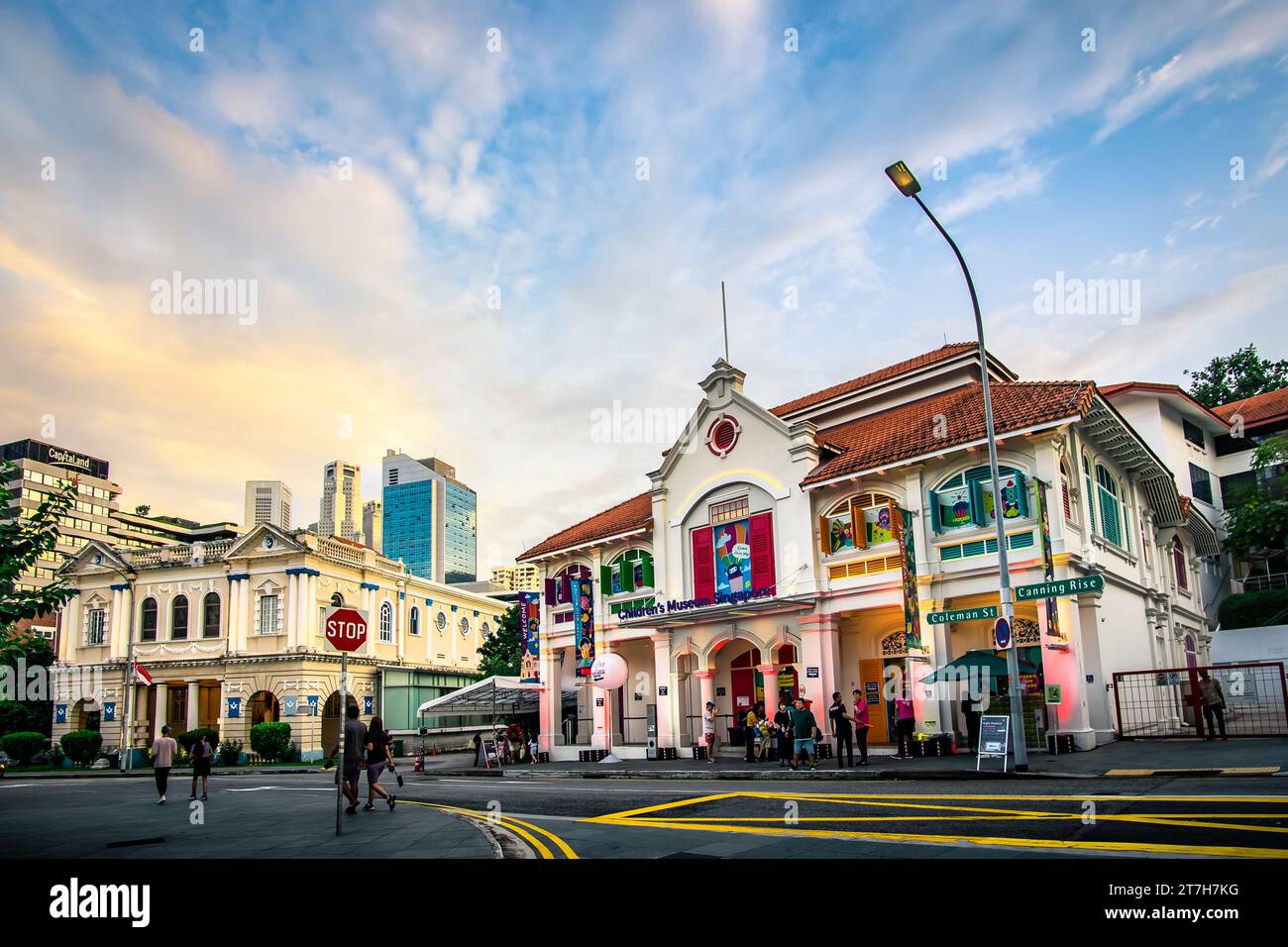Children's Museum Singapore housed in a historic double-storey colonial ...