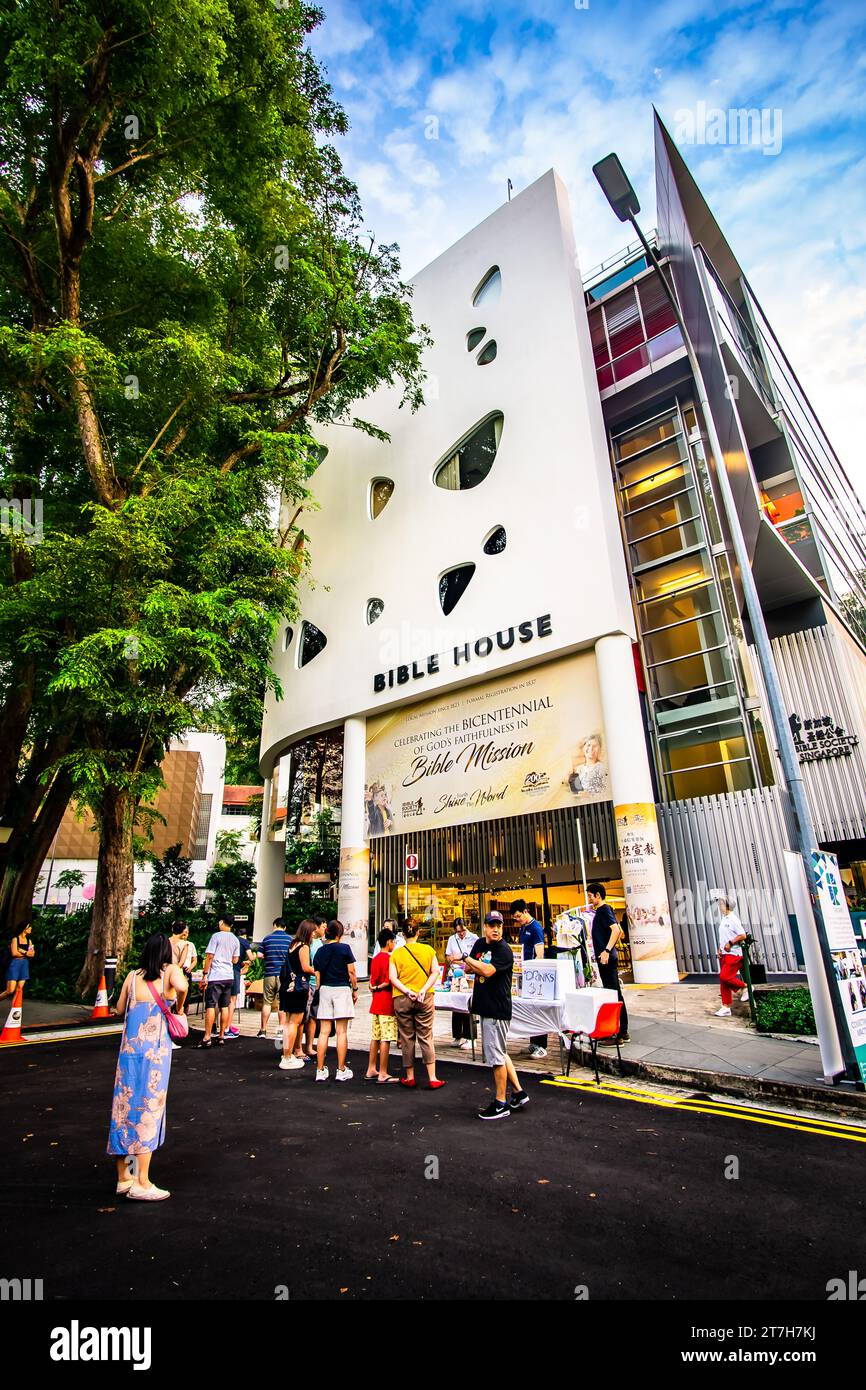 The Bible House is located at 7 Armenian Street in Singapore Stock ...
