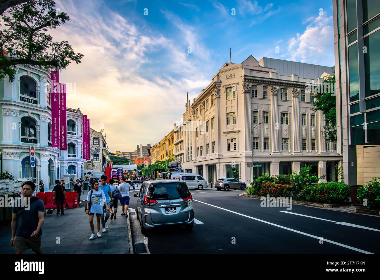 Armenian Street is a street in Central Singapore located in the Museum Planning Area Stock Photo ...