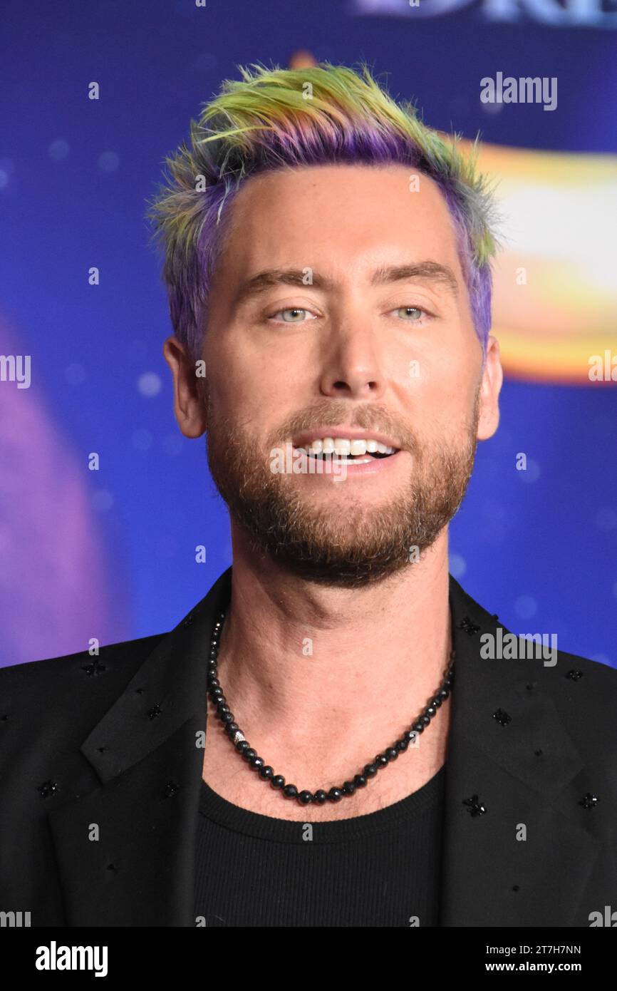 Los Angeles, California, USA 15th November 2023 Singer Lance Bass ...