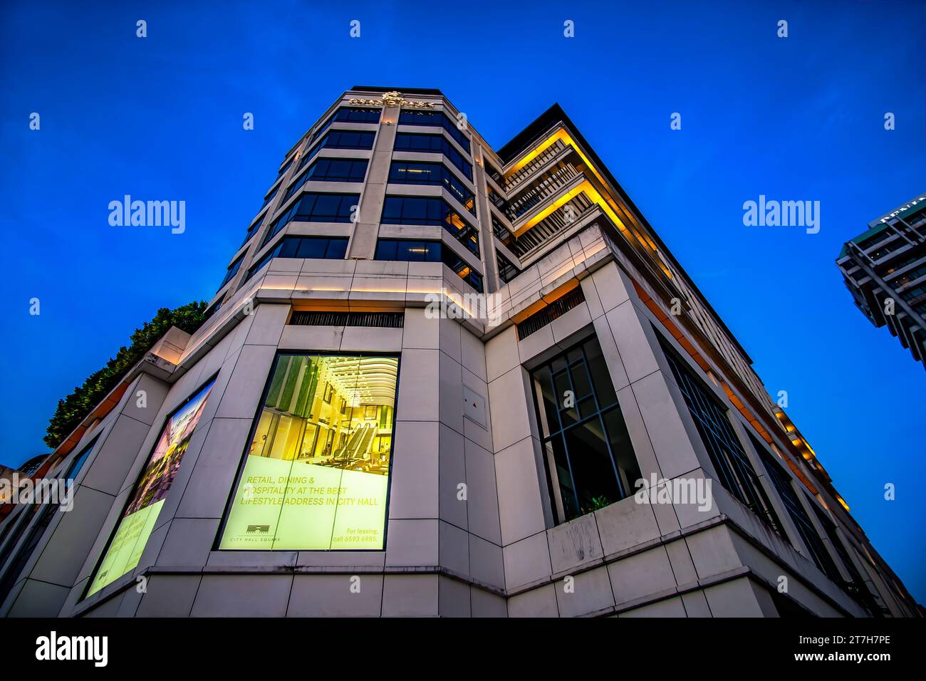 City Hall Square is located near to the MRT station, it is an ...