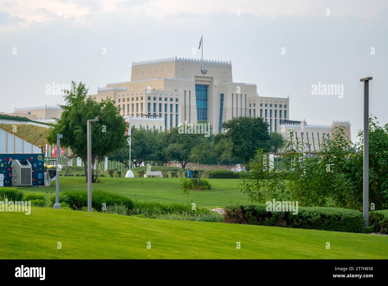 A view of Ministry of Interior Office in Doha, Qatar Stock Photo - Alamy