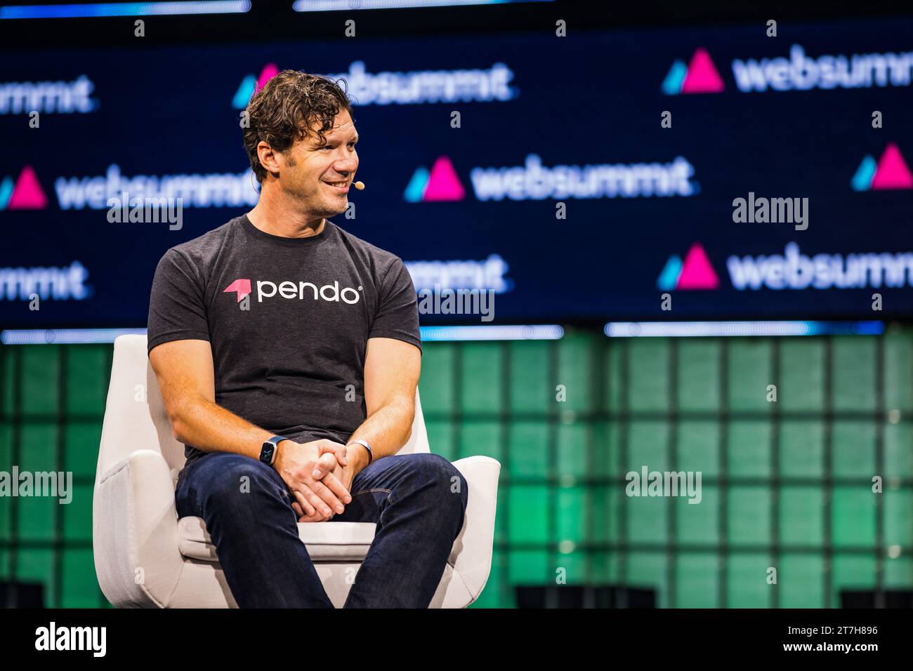 Lisbon, Portugal. 15th Nov, 2023. Todd Olson, Co-founder and CEO at ...