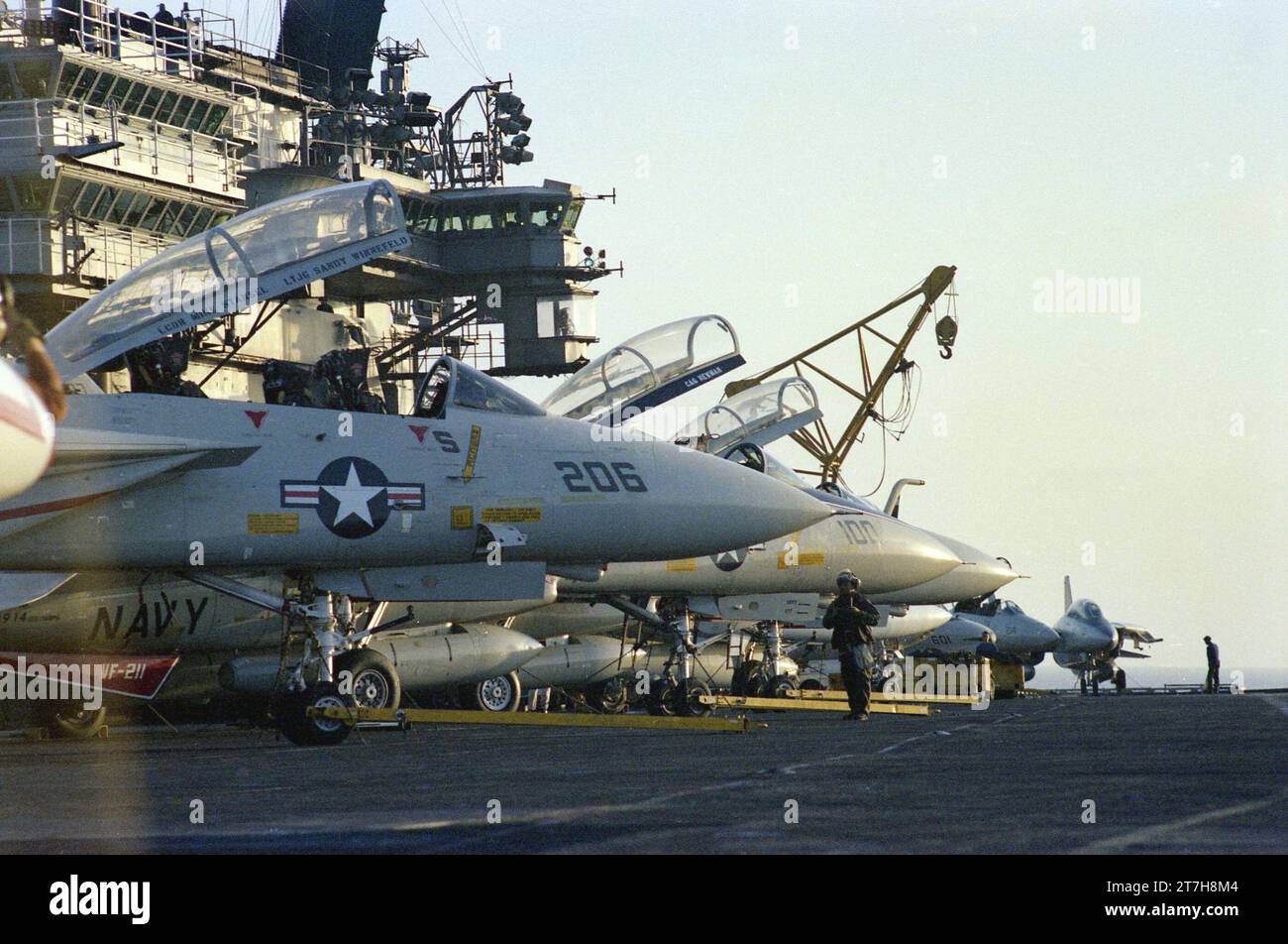 Navy 1981-82 WESTPAC flight ops aboard the USS Constellation aircraft ...