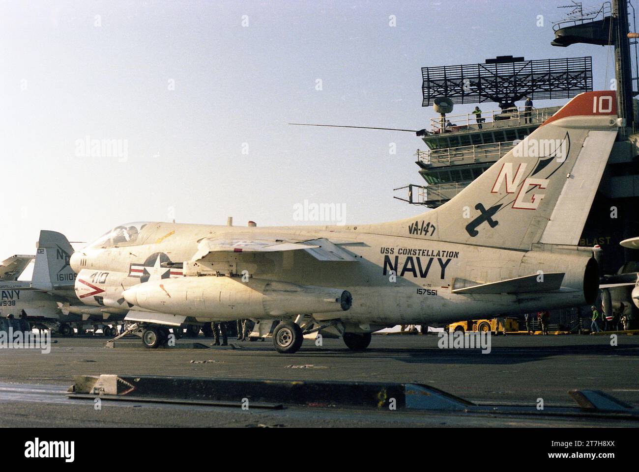Navy 1981-82 WESTPAC flight ops aboard the USS Constellation aircraft ...