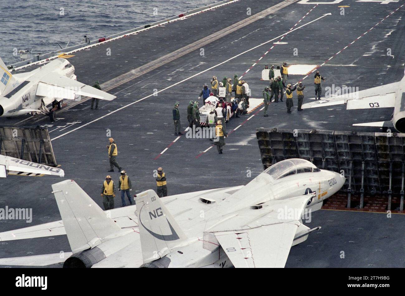 Navy 1981-82 WESTPAC flight ops aboard the USS Constellation aircraft ...