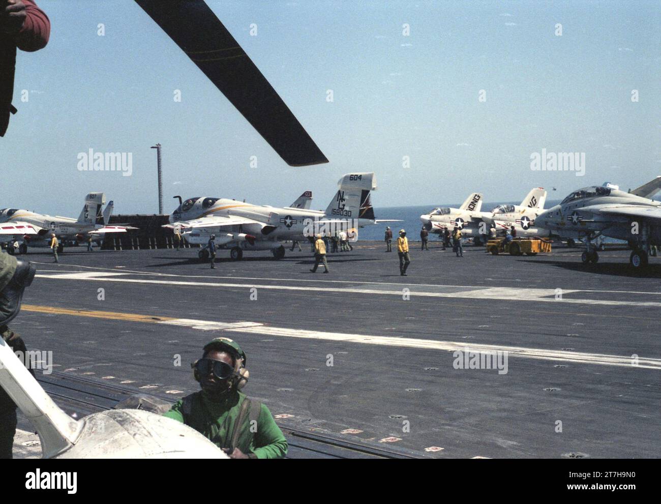 Navy 1981-82 WESTPAC flight ops aboard the USS Constellation aircraft ...
