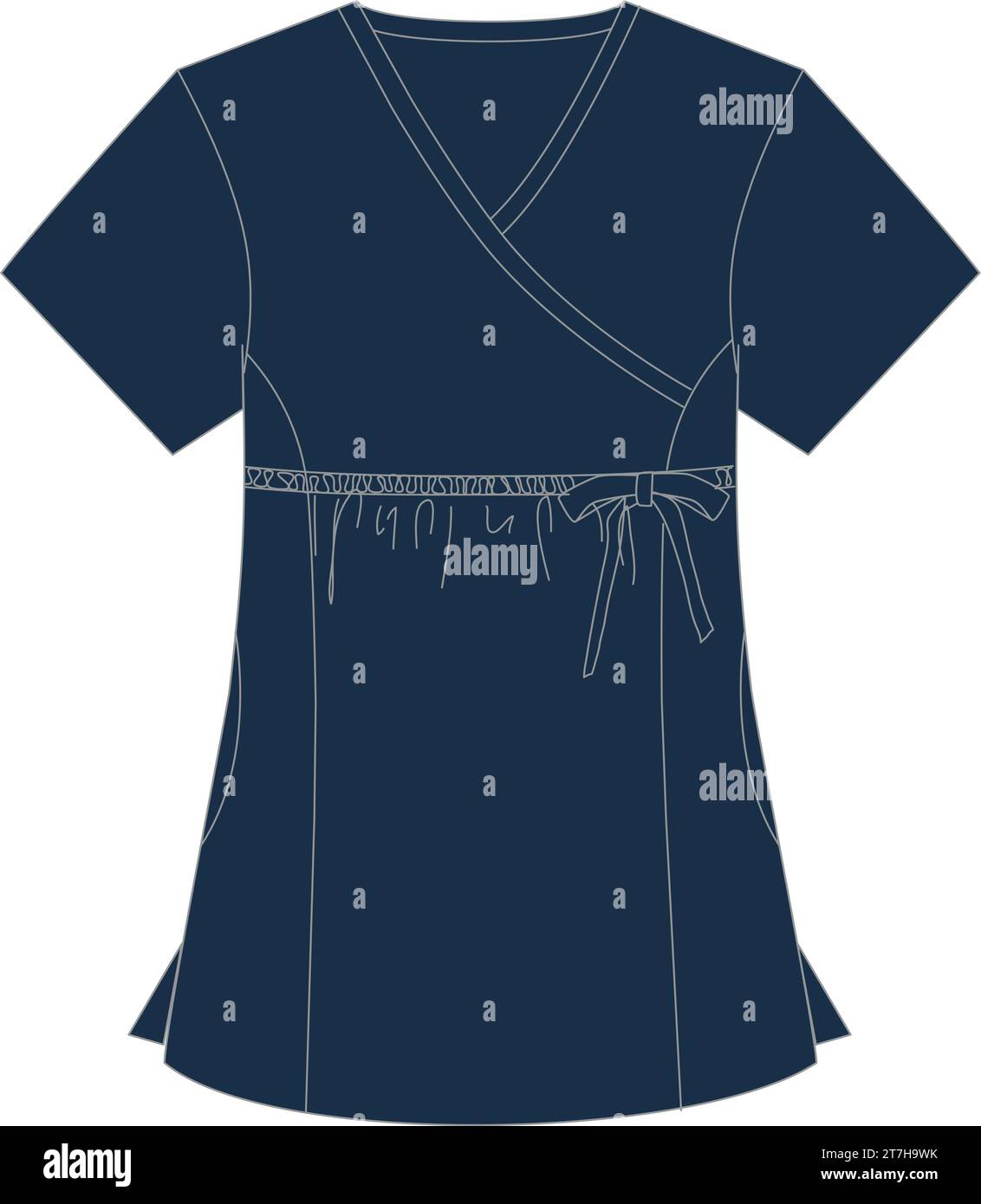 Medical scrubs clothes Stock Vector Images - Alamy