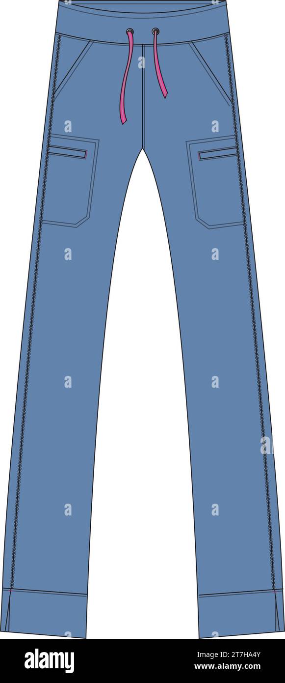 Medical Scrub Suit Design Template Stock Vector Image & Art - Alamy