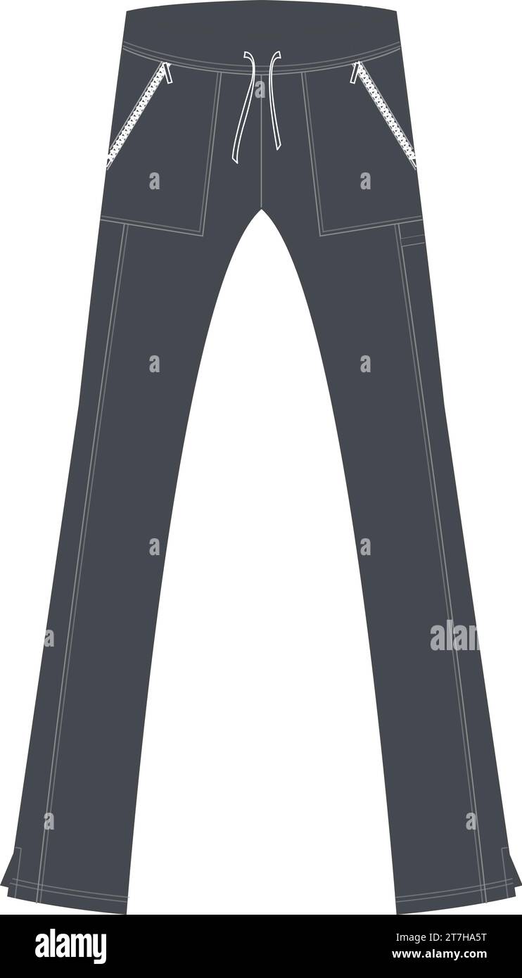 Medical Scrub Suit Design Template Stock Vector Image & Art - Alamy