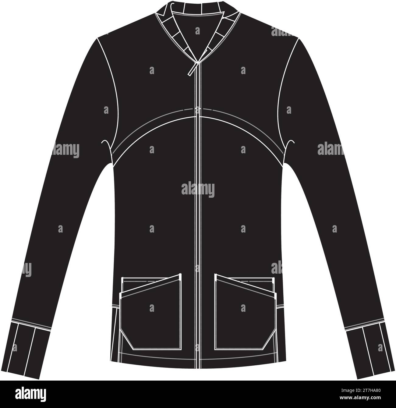 Medical Scrub Suit Design Template Stock Vector Image & Art - Alamy