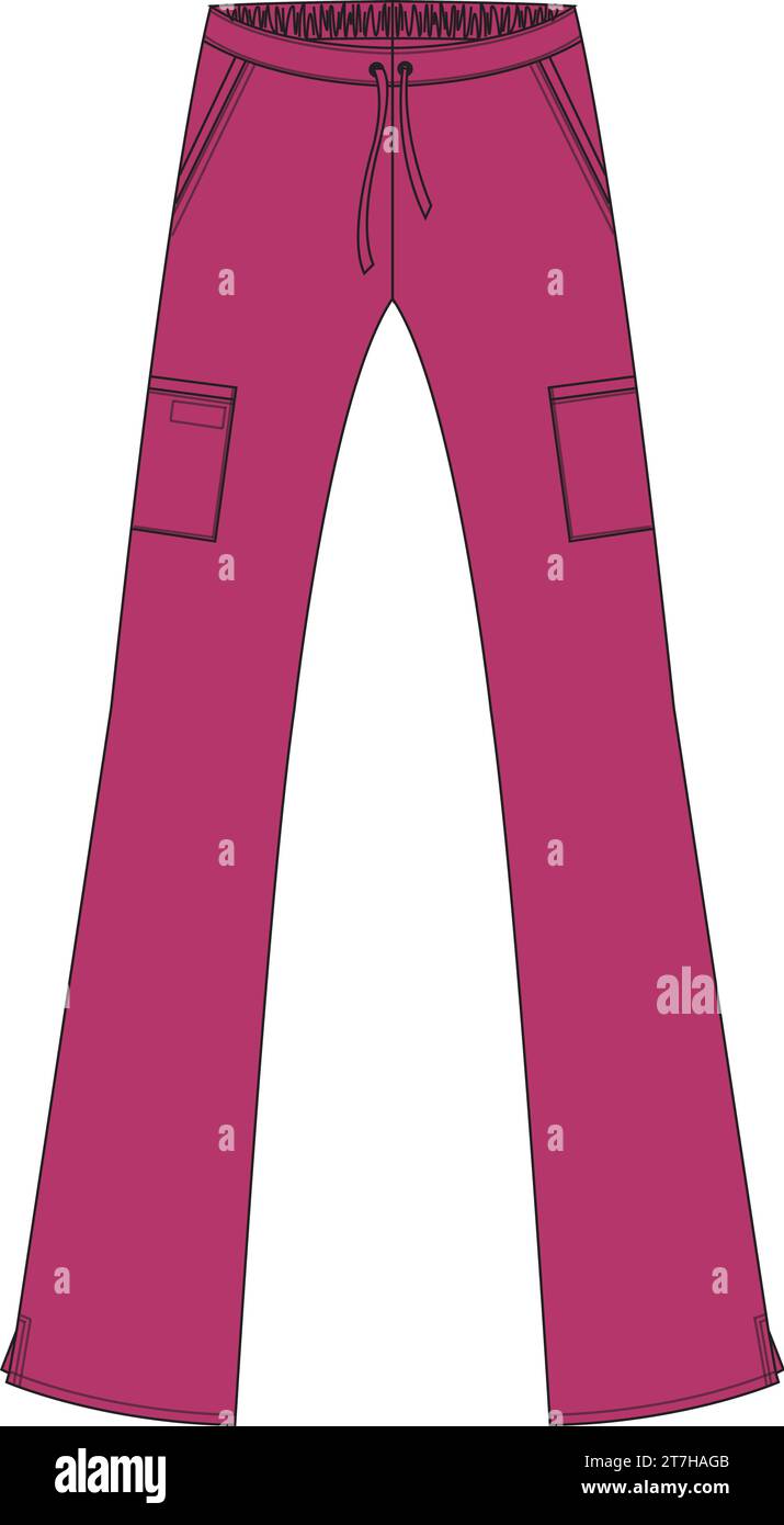 Scrub pants template hi-res stock photography and images - Alamy