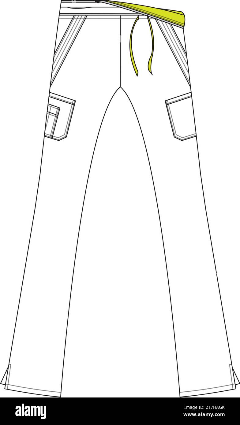 Medical Scrub Suit Design Template Stock Vector Image & Art - Alamy