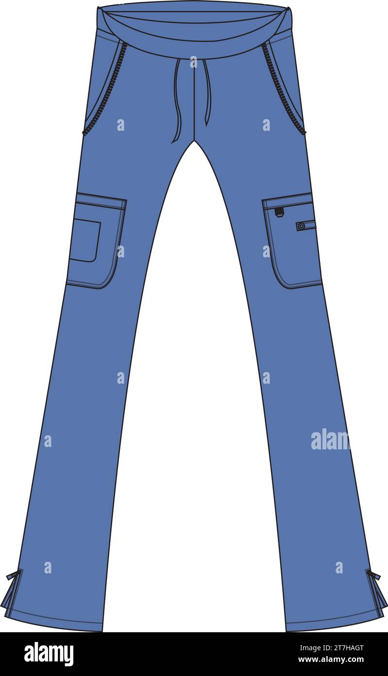 Medical Scrub Suit Design Template Stock Vector Image & Art - Alamy