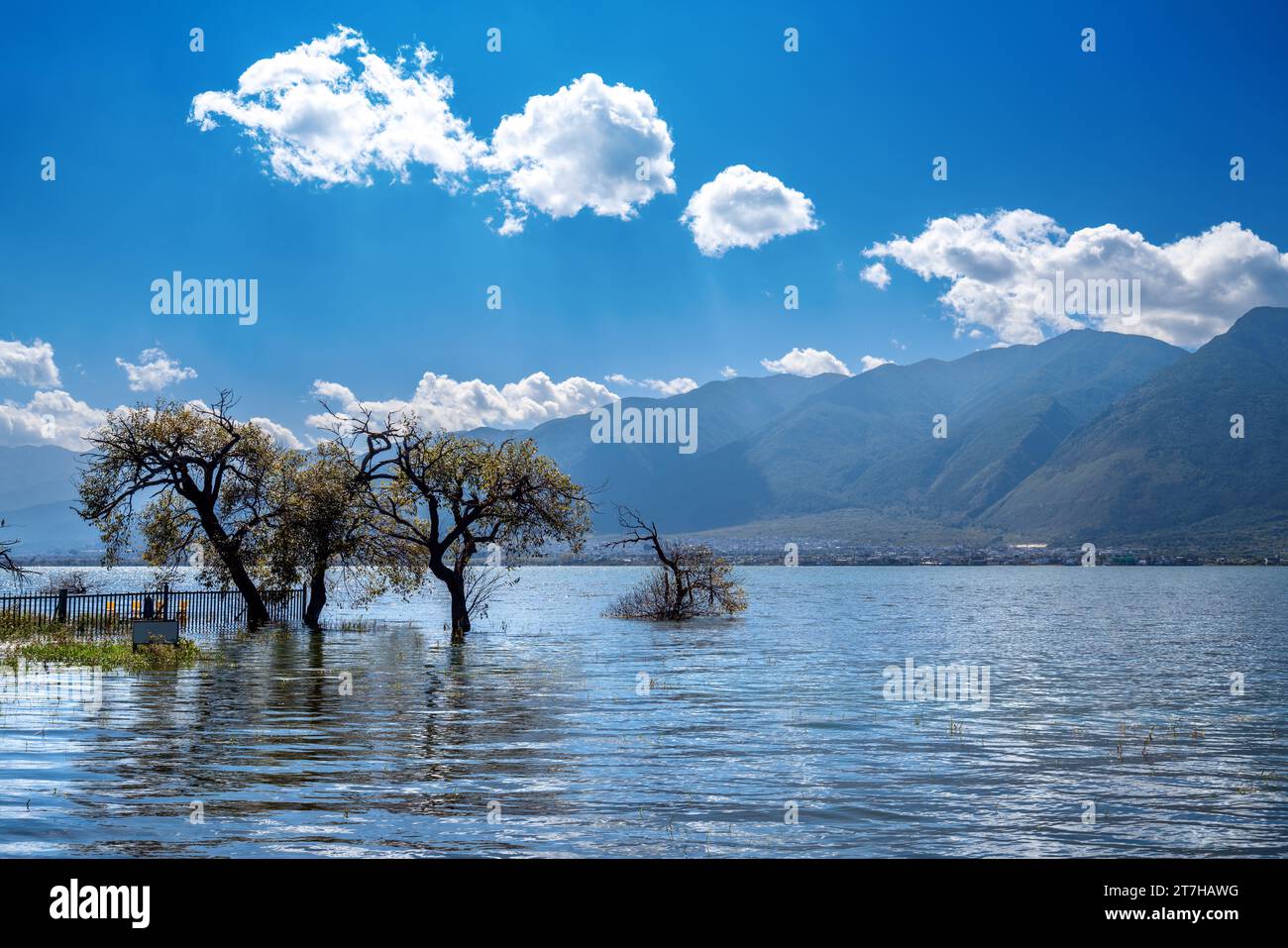Landscape of Erhai Lake, located in Dali, Yunnan, China Stock Photo - Alamy