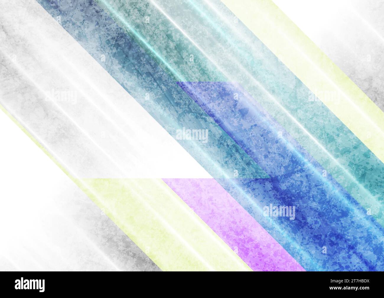 Colorful smooth grunge stripes abstract tech background. Geometry ...