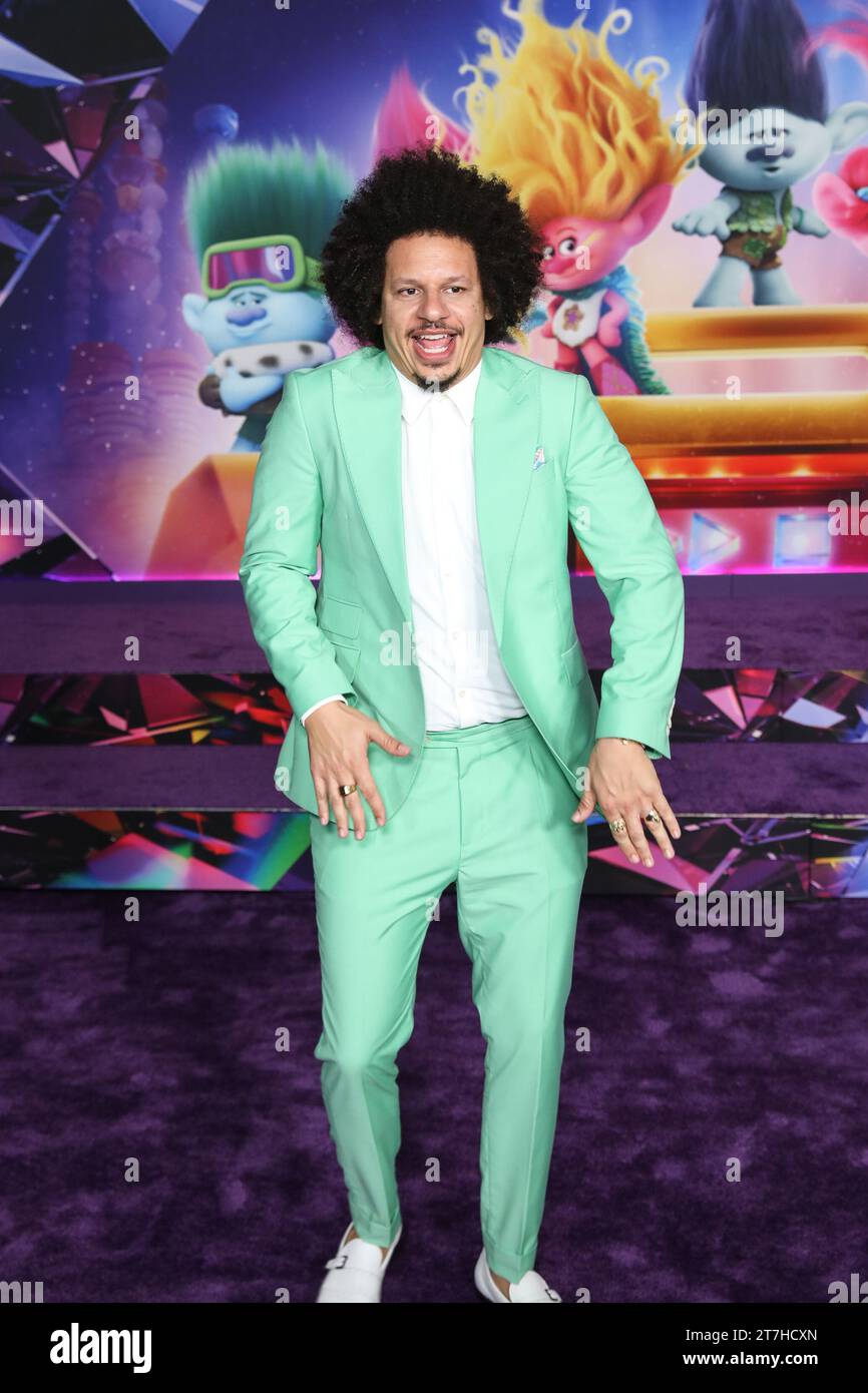Hollywood, USA. 15th Nov, 2023. Eric André arrives at the Trolls Band ...