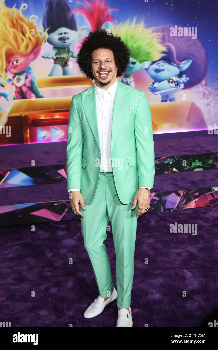 Hollywood, USA. 15th Nov, 2023. Eric André arrives at the Trolls Band ...