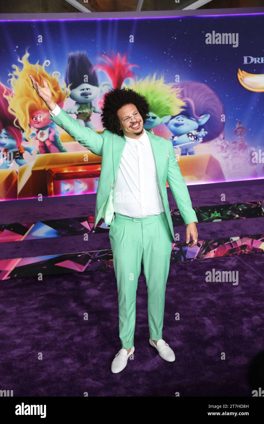 Hollywood, USA. 15th Nov, 2023. Eric André arrives at the Trolls Band ...