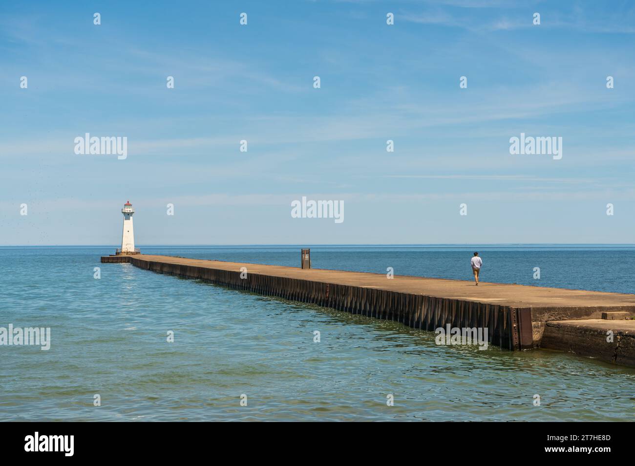 Sodus point lighthouse coastal structure hi-res stock photography and ...