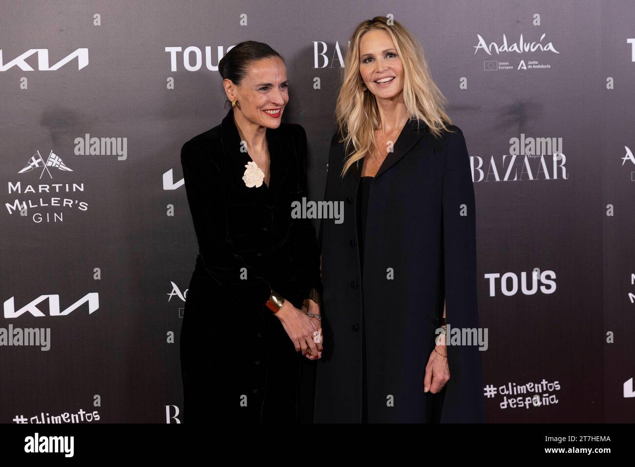 Madrid, Spain. 16th Nov, 2023. Inmaculada Jimenez and Elle Macpherson ...