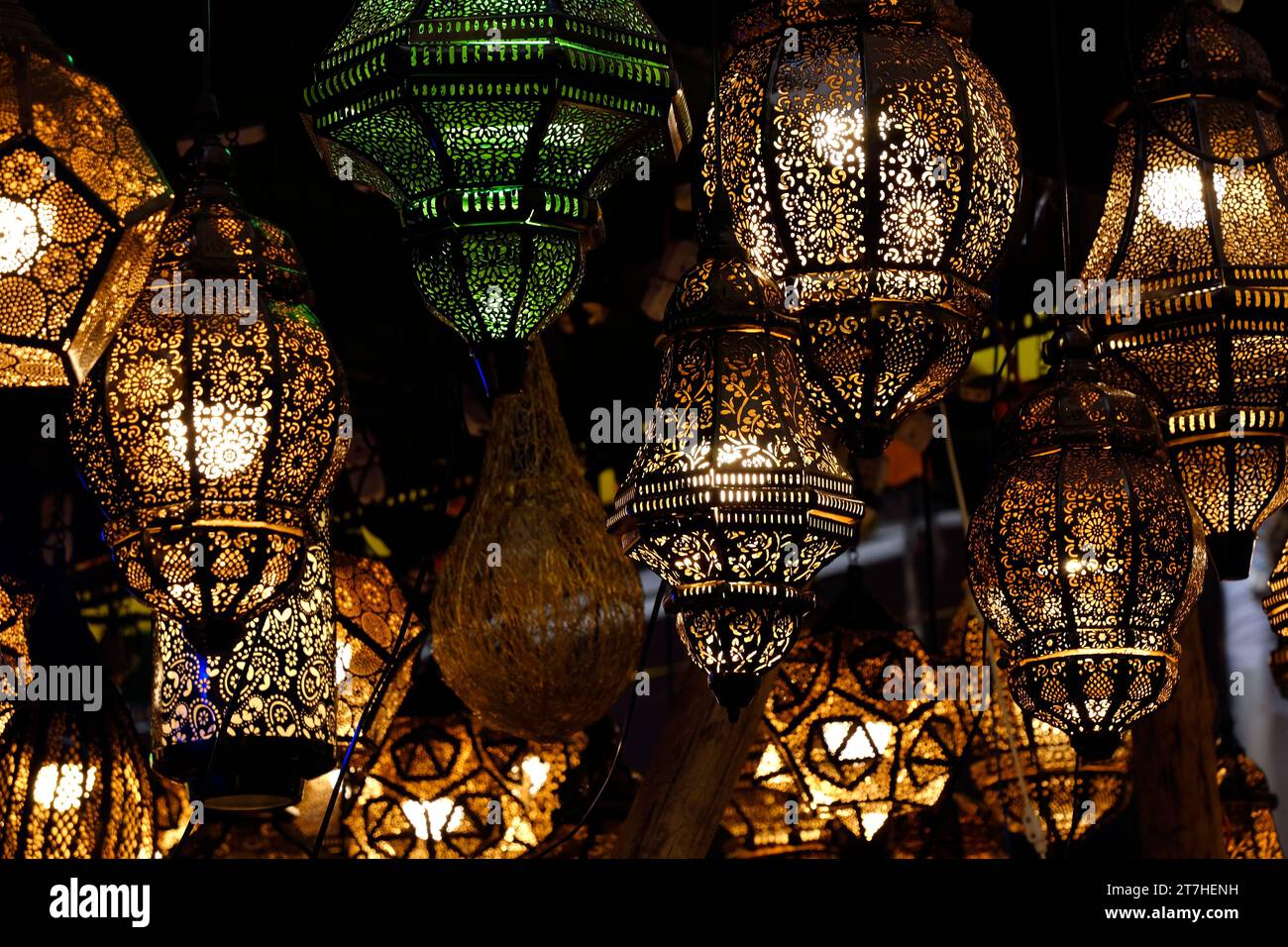 Different light are sell in light market in Pune for diwali decoration ...