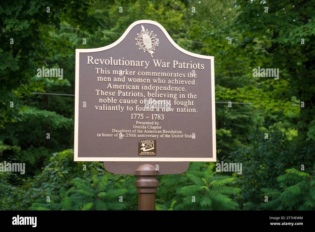 The Oriskany Battlefield in Upstate New York Stock Photo - Alamy