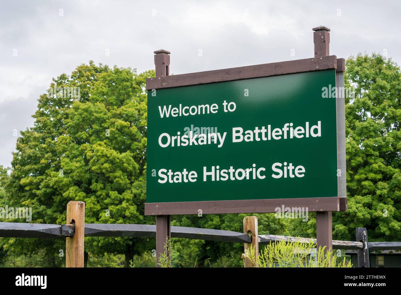 The Oriskany Battlefield in Upstate New York Stock Photo - Alamy