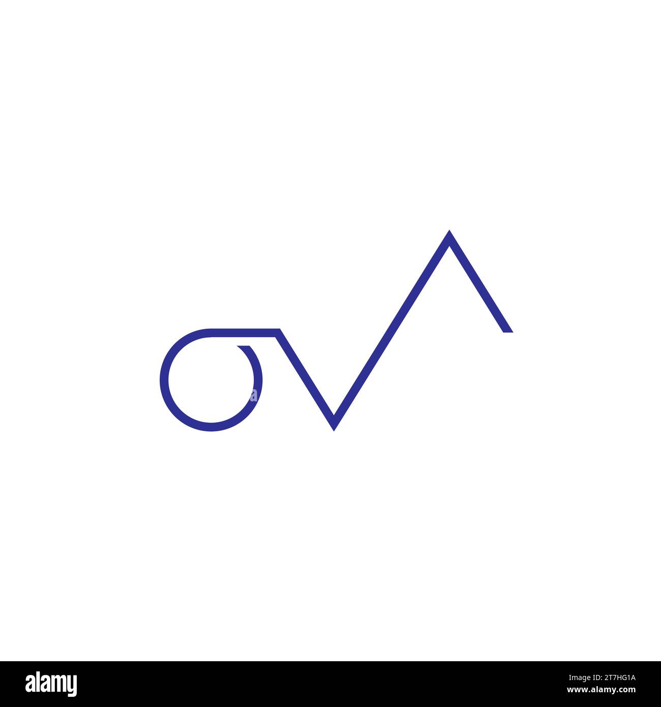 OVA Logo Symbol Suitable for your company name Stock Vector Image & Art ...