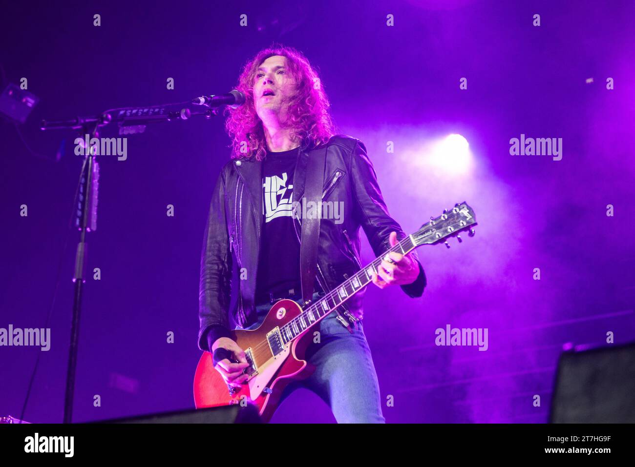 Daniel Hawkins (The Darkness Stock Photo - Alamy