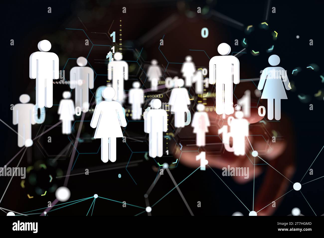 Interconnected web hi-res stock photography and images - Alamy