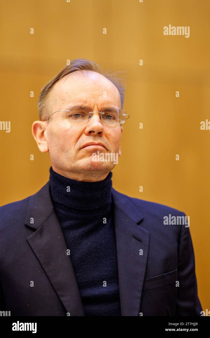 Munich, Germany. 15th Nov, 2023. Markus Braun, former Wirecard CEO ...