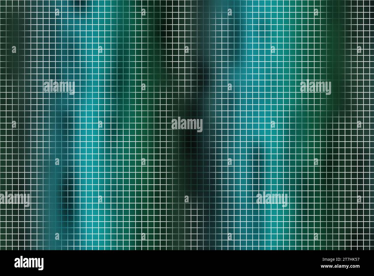 abstract green grid background Stock Photo - Alamy
