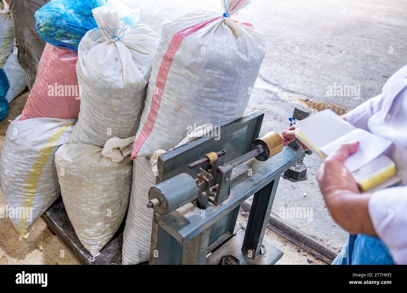 Spring scale weights hi-res stock photography and images - Alamy