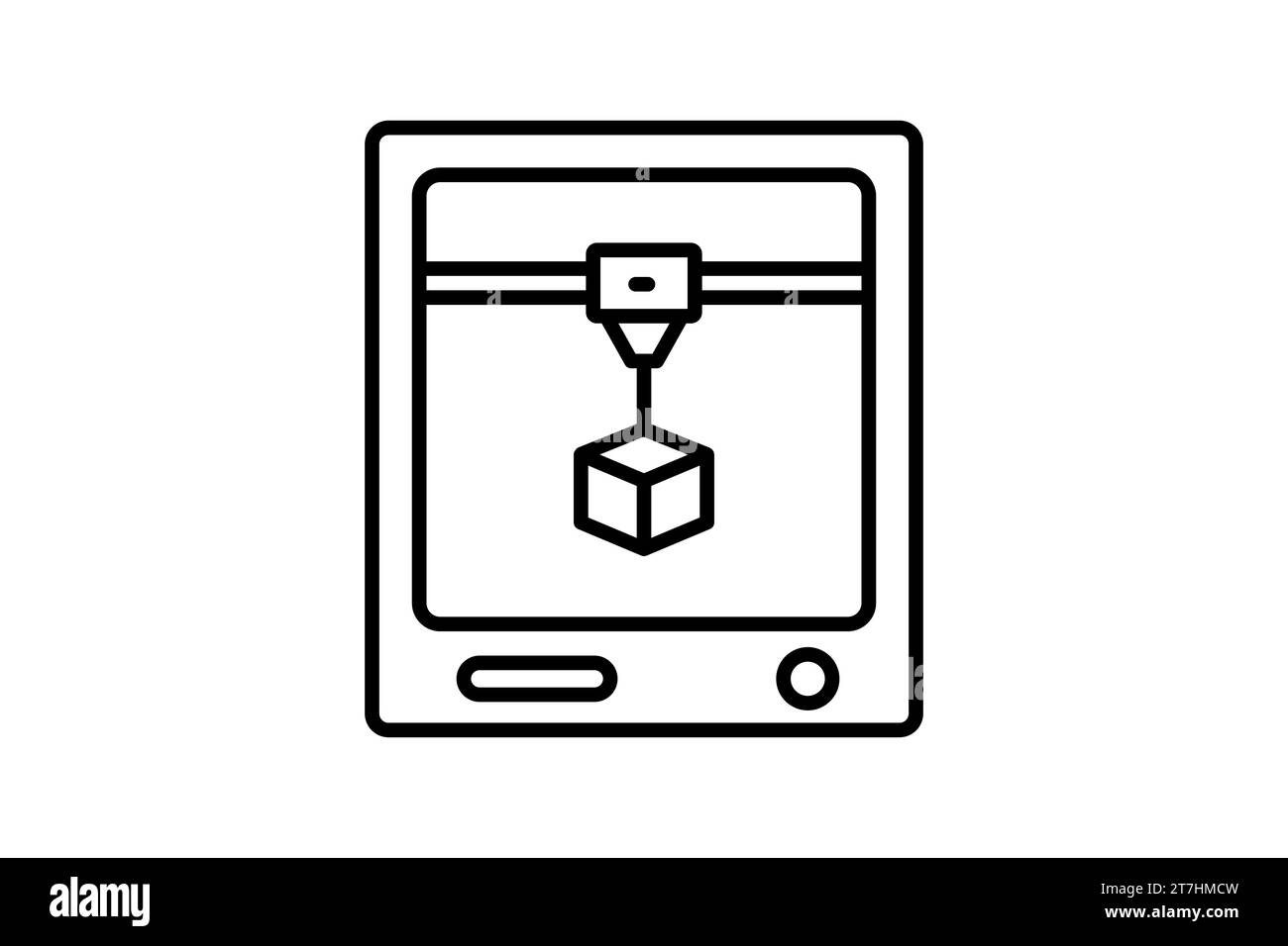 Plastic printing sign Stock Vector Images - Alamy