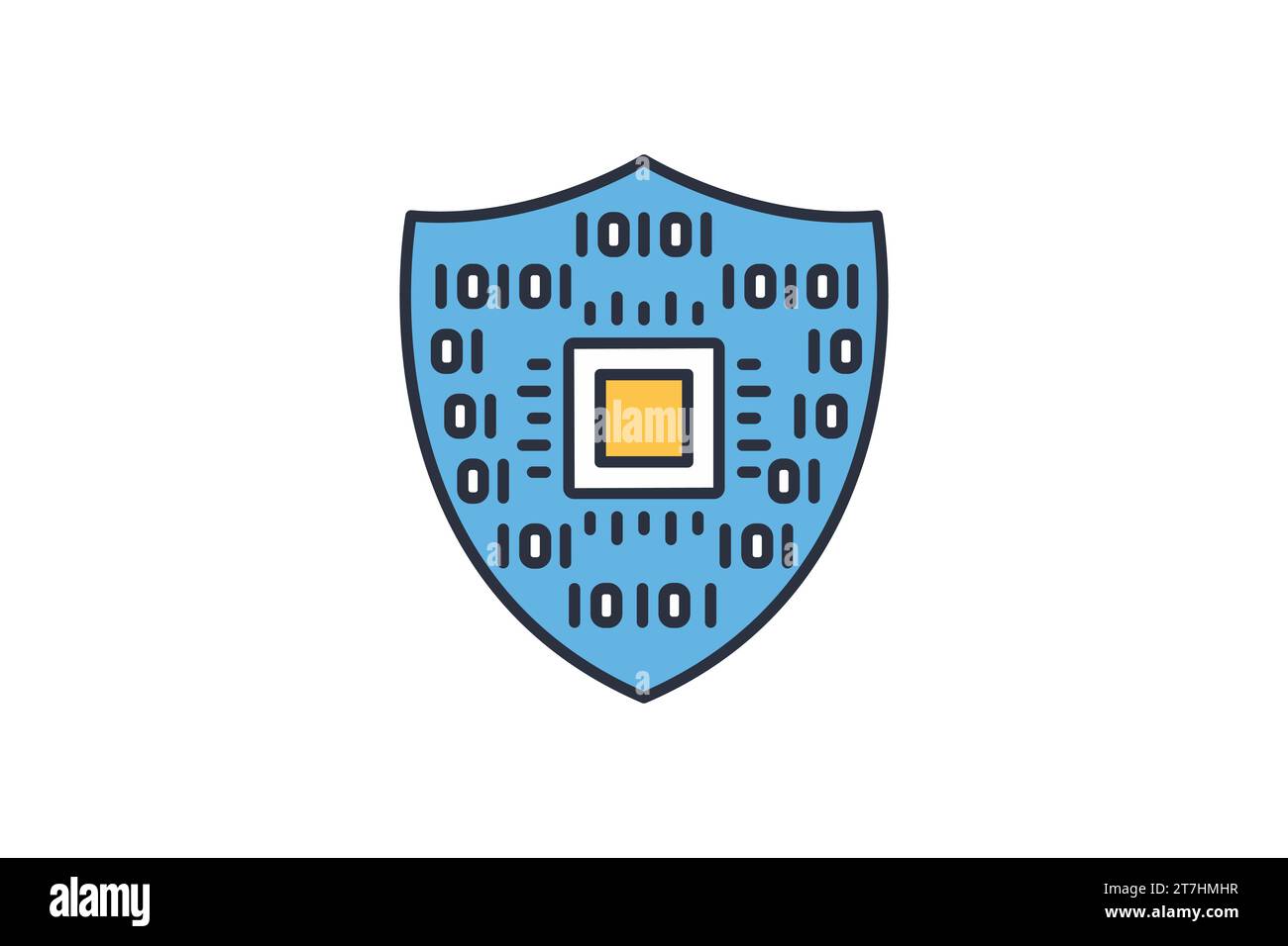 cybersecurity shield icon. shield with binary code. icon related to ... cybersecurity shield icon. shield with binary code. icon related to ...