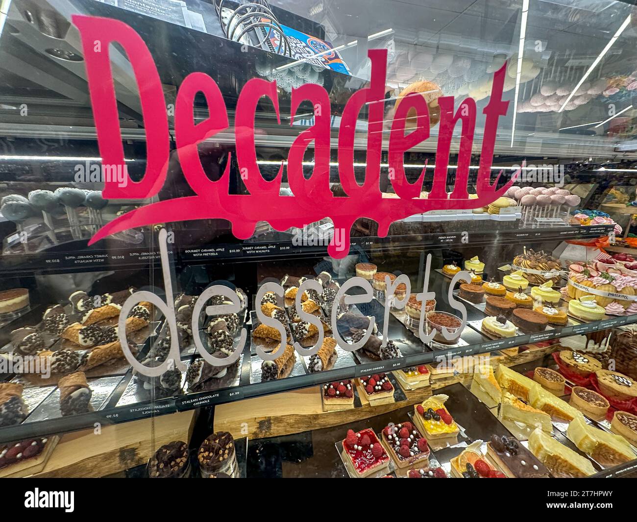 Montecito, California, USA. 13th Nov, 2023. Decadent deserts at ...