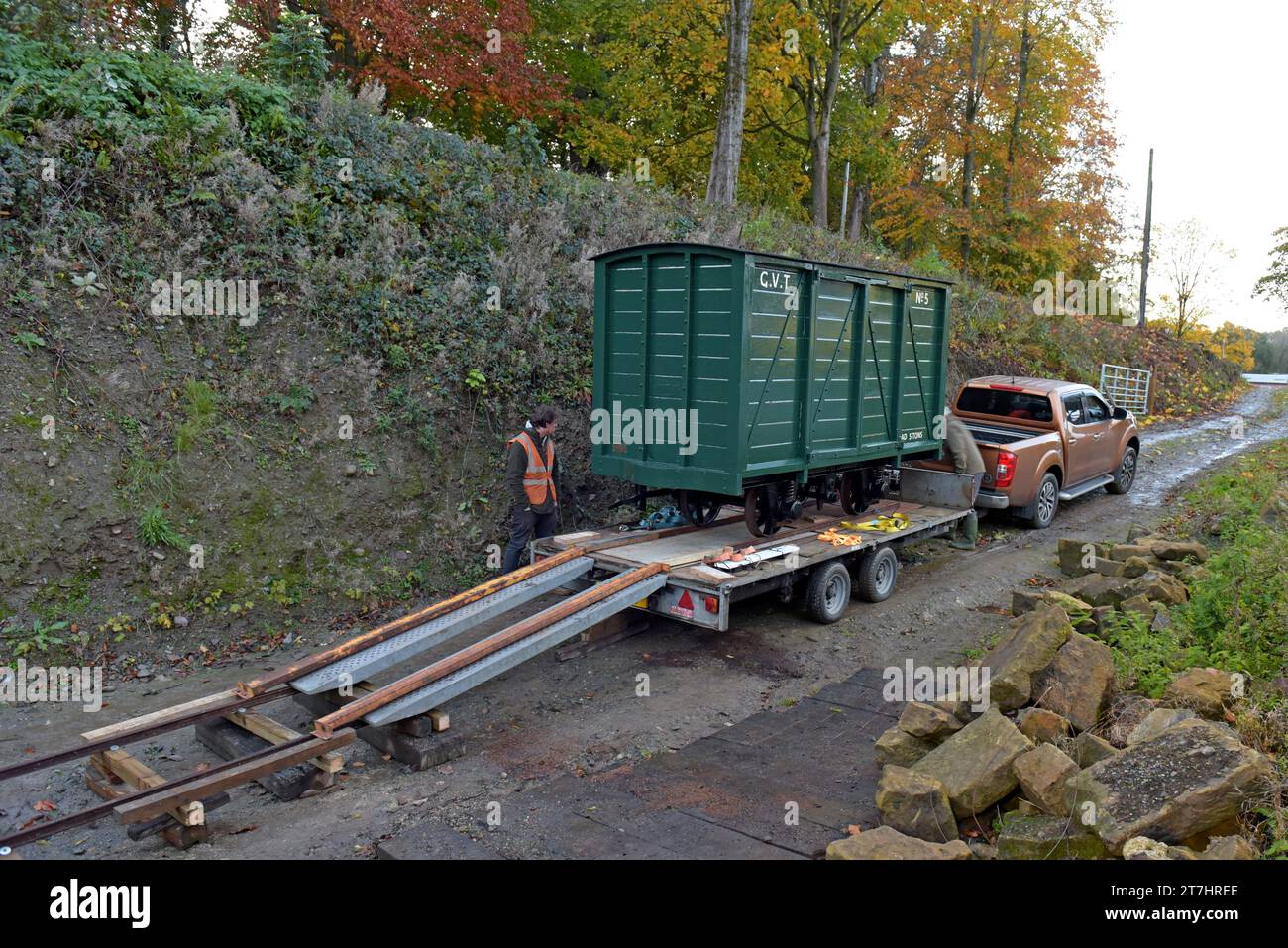 Narrow gauge industrial railway hi-res stock photography and images - Alamy