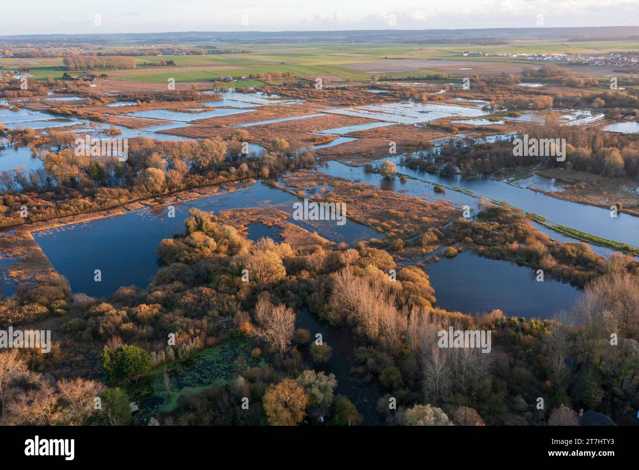 Novembre 2023-Inondations dans le Pas de Calais, le village de Guînes ... Novembre 2023-Inondations dans le Pas de Calais, le village de Guînes ...