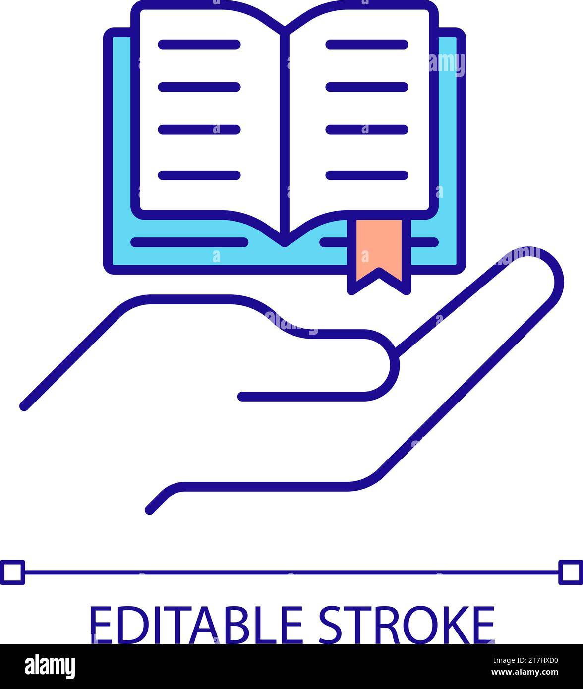 2D simple thin line prior knowledge icon Stock Vector Image & Art - Alamy