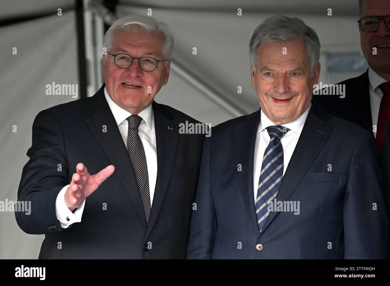 Bonn, Germany. 16th Nov, 2023. German President Frank-Walter Steinmeier ...