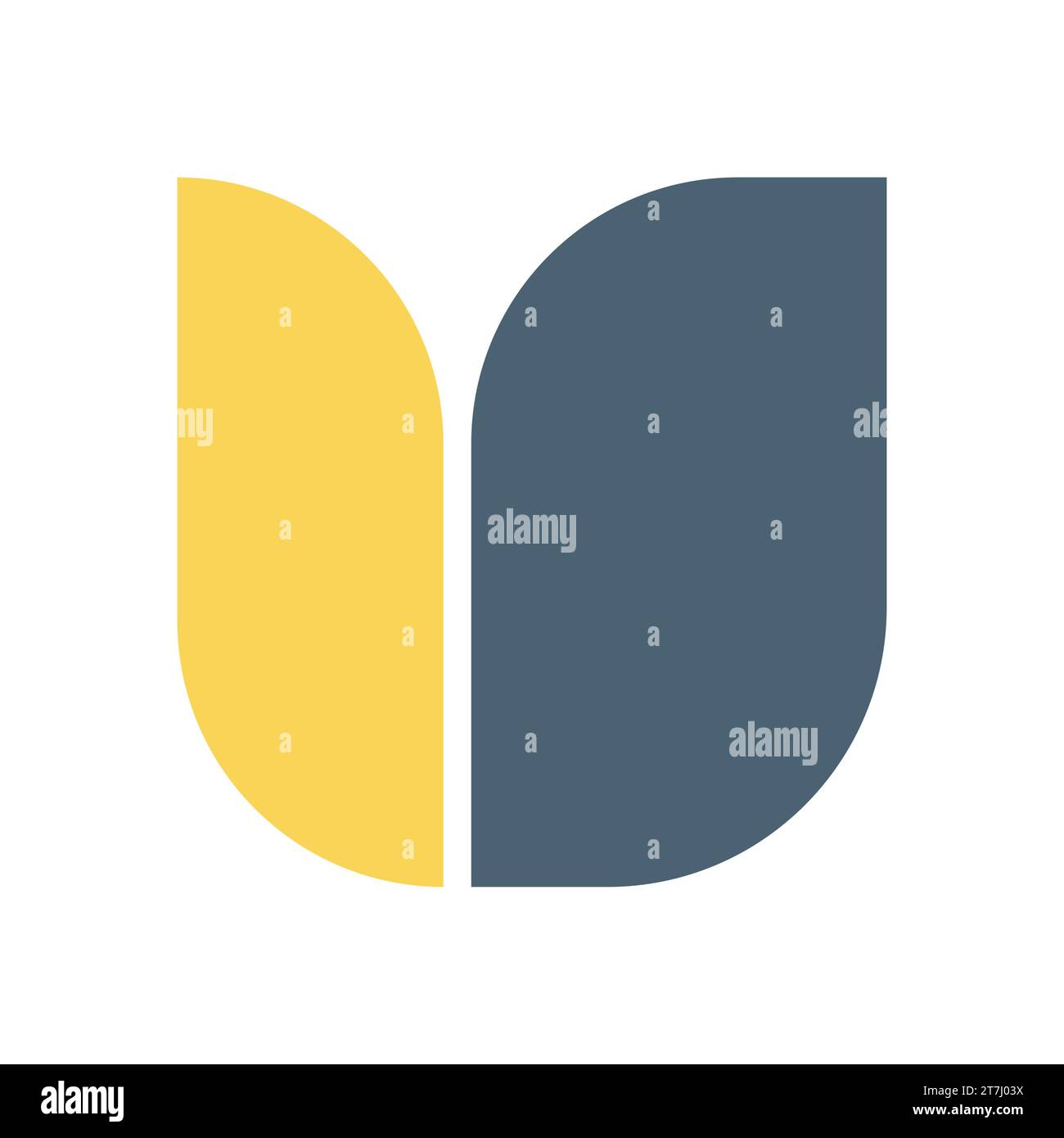 Display bauhaus vector font bold letter logo V alphabet capital ...